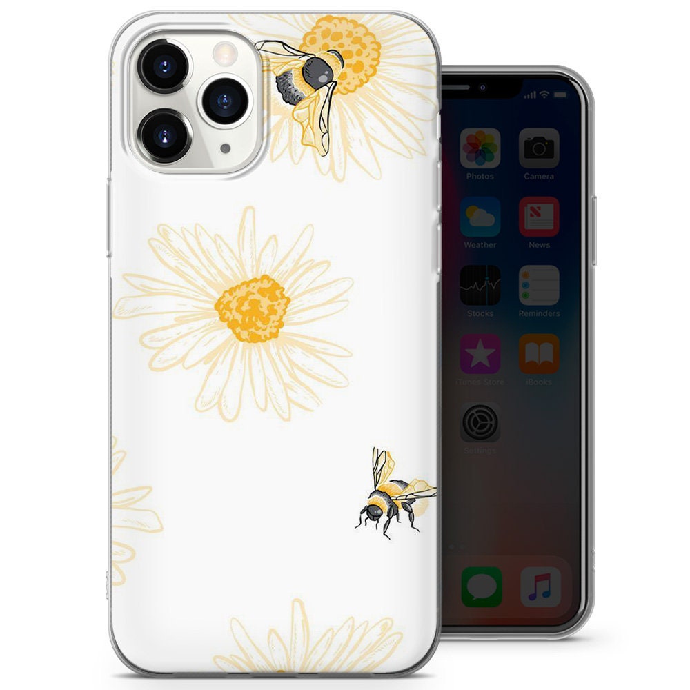 Bee Bumblebee Phone Case Yellow Cover Fit for Iphone XS Xr 11 - Etsy UK