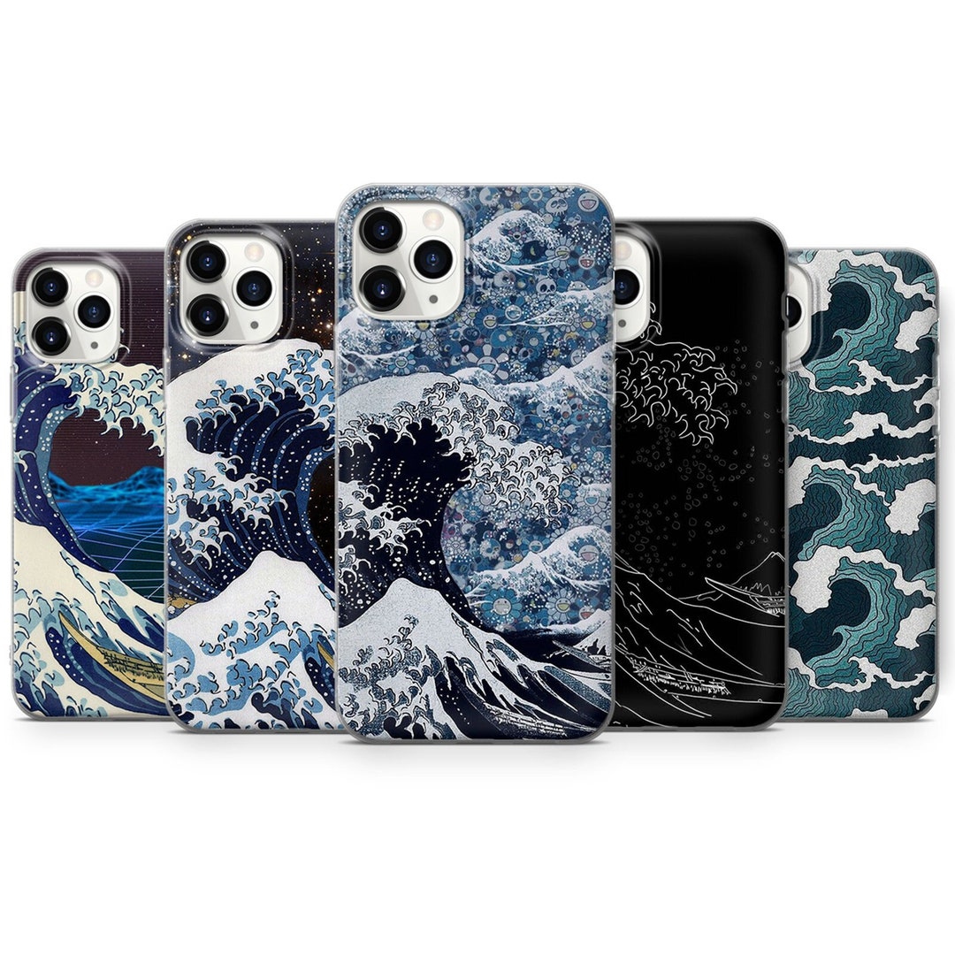 Japanese Wave Phone Case Kanagawa Great Wave Cover Fit for iPhone 14 ...
