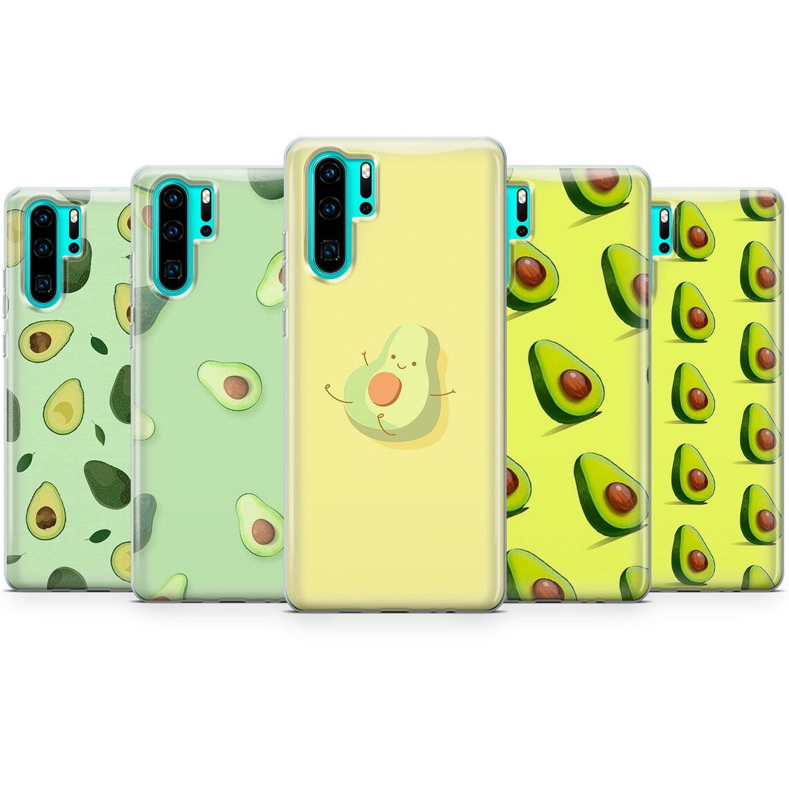 Green Avocado Phone Case Cute Kawaii Cover Fit for Iphone 14 - Etsy