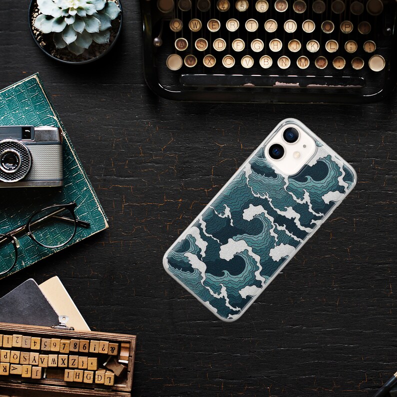 Japanese Wave Phone Case Kanagawa Great Wave Cover Fit for | Etsy