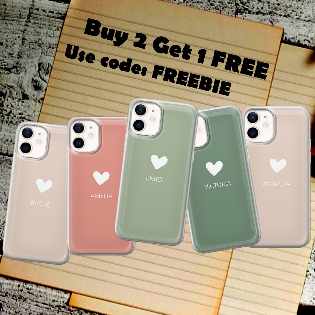 Personalised Name Phone Case Custom Gel Cover Fit for iPhone 15 Pro Max ...