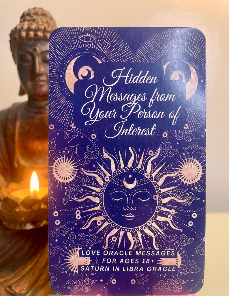 Love Oracle Deck – Hidden Messages, No Contact, Twin Flame, Soulmate ...