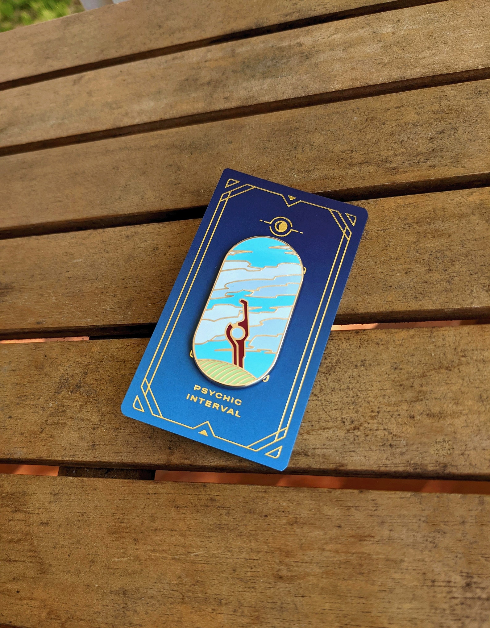 Xenoblade Enamel Pin Hard Metal Rose Gold Monado Enamel Pin | Etsy