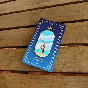 Xenoblade Enamel Pin - Hard Metal Rose Gold Monado Enamel Pin - Etsy