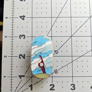 Xenoblade Enamel Pin - Hard Metal Rose Gold Monado Enamel Pin - Etsy