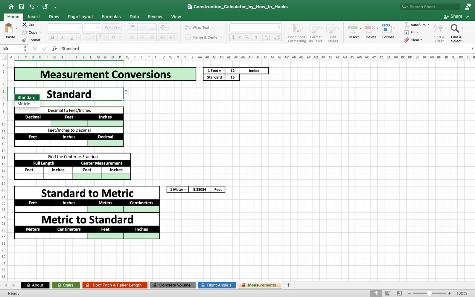 Construction Calculator: Stair Stringer Layout, Rafter Layout, Concrete ...