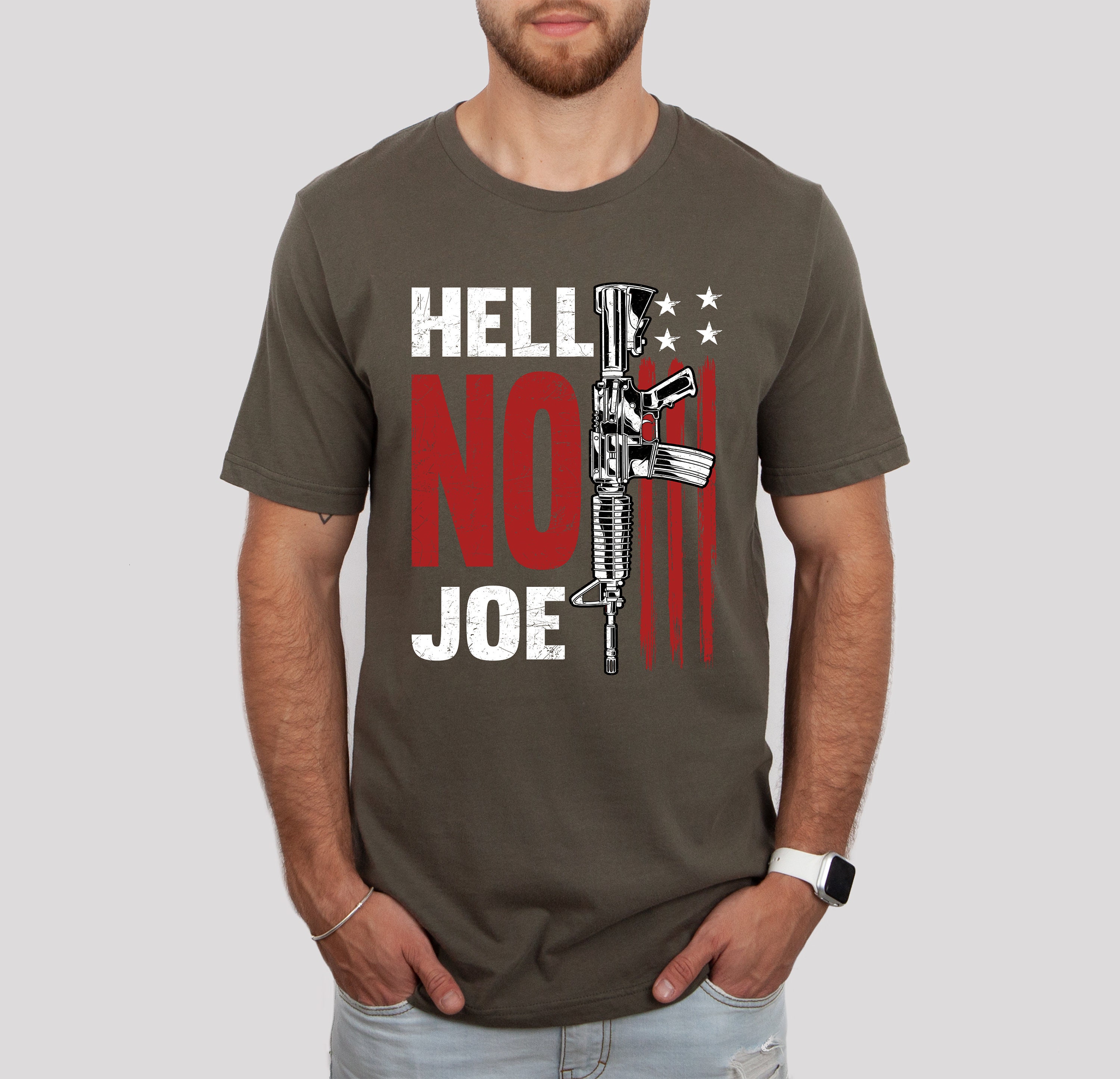 Hell No Joe Gun, Anti Gun Control ,second Amendment ,anti Biden, Cool ...