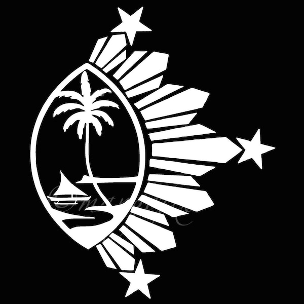 Guam Seal Decal - Etsy