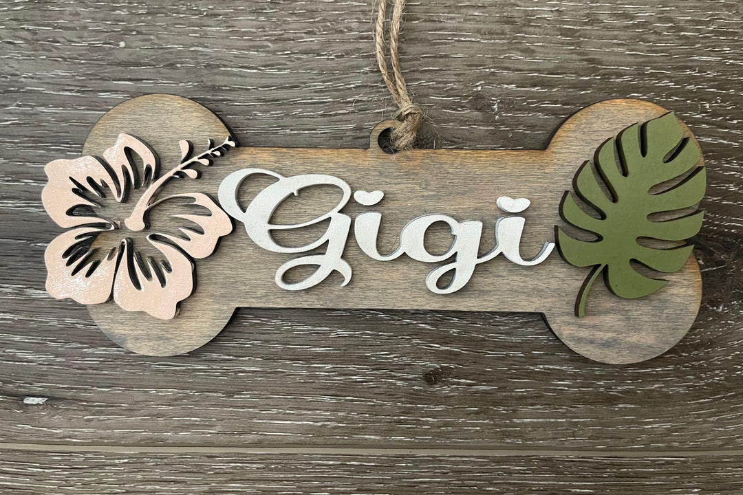 Customized Wooden Dog Sign - Etsy