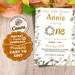 Daisy One Girl Birthday Invitation 1st Birthday Invite Printable Daisy ...