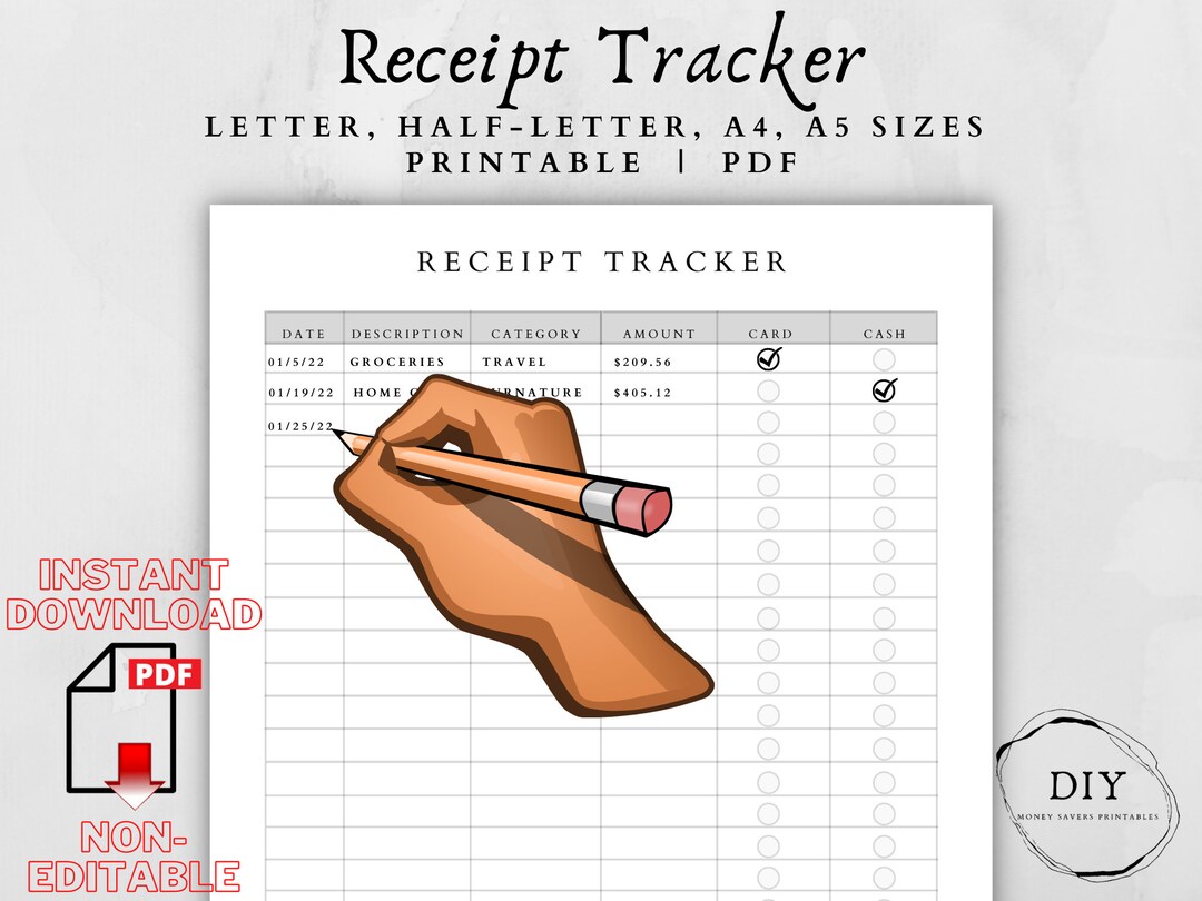 Receipt Tracker-[receipts Tracker]-receipts-receipts Organizer-receipts ...