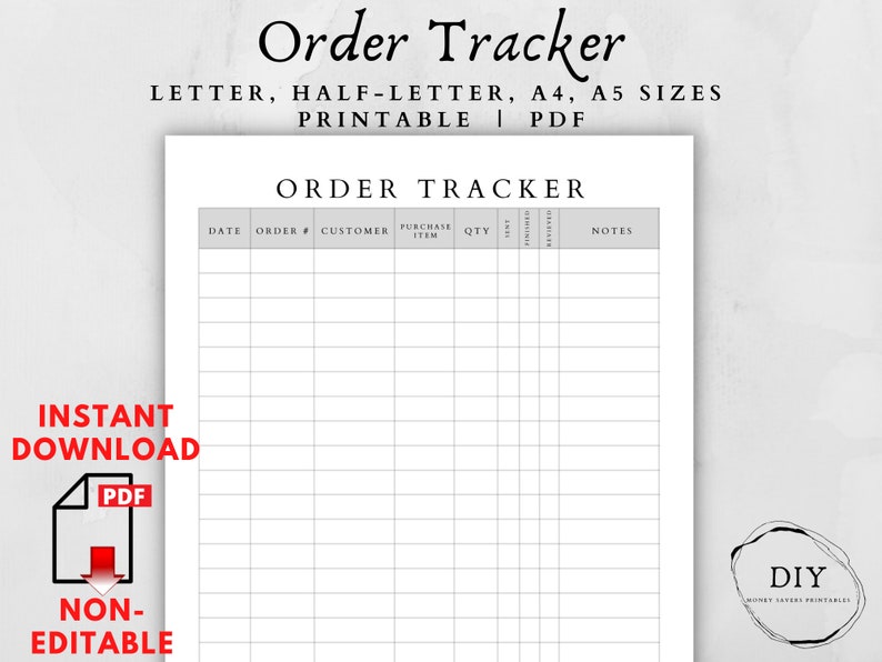 Order [tracker]-sales Tracker-purchase Orders-order Status-order ...