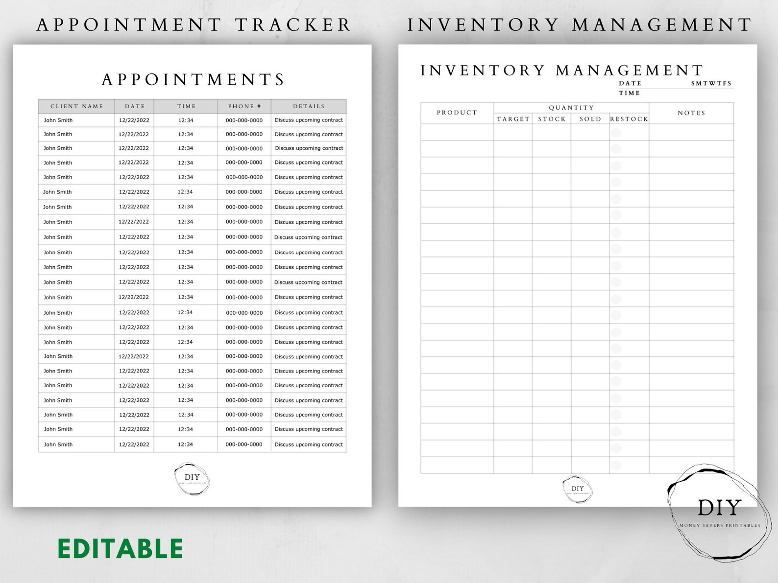 Editable [business Documents] Bundle-business Documents-editable ...