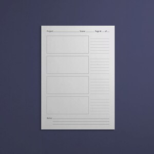 Professional Youtube Video Storyboard Templates - Printable Pdfs for ...