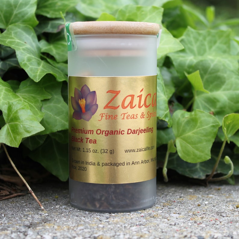 Premium Darjeeling Black Tea Organically Grown Zaica - Etsy UK
