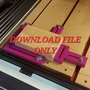 Set of 3D Printed CNC Clamps STL File for Download - Etsy