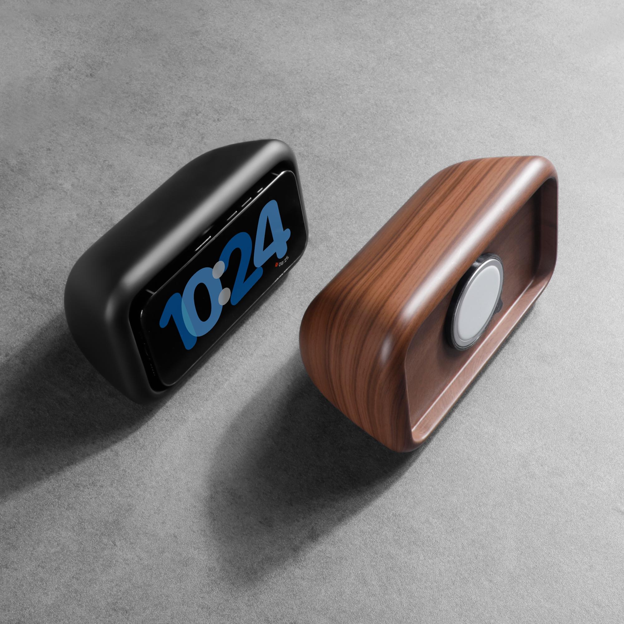 Retro Magsafe Charging Stand Wooden Style Charging Dock for iPhone 12 ...