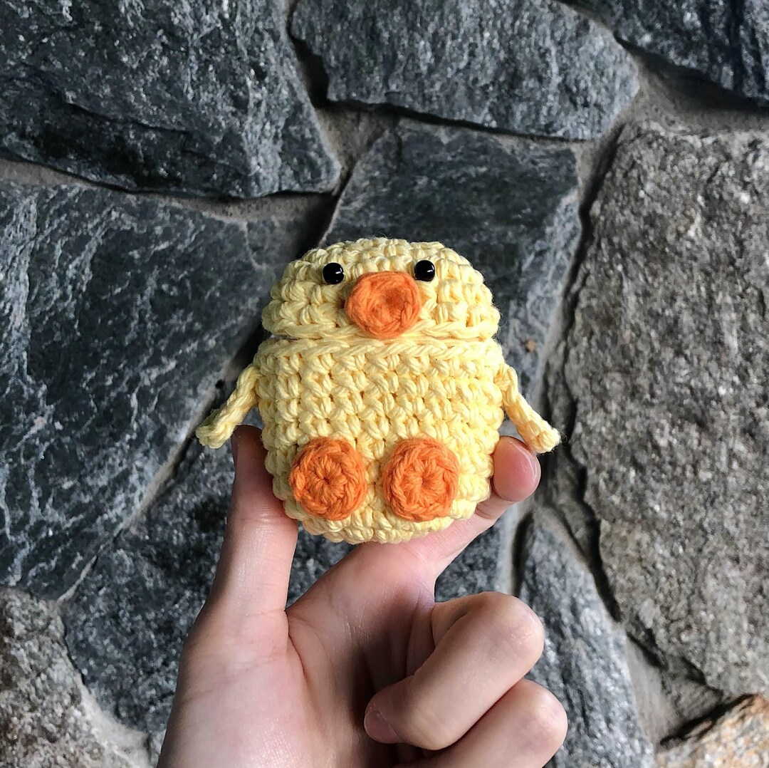 Cute Duck Crochet Airpods(1,2) & Pro Case - Etsy