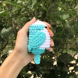 Parrot Crochet Key Chain(key Chain Include) - Etsy
