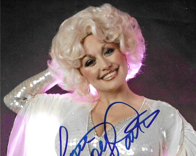Dolly Parton, Signed 8x10 Photograph - Etsy