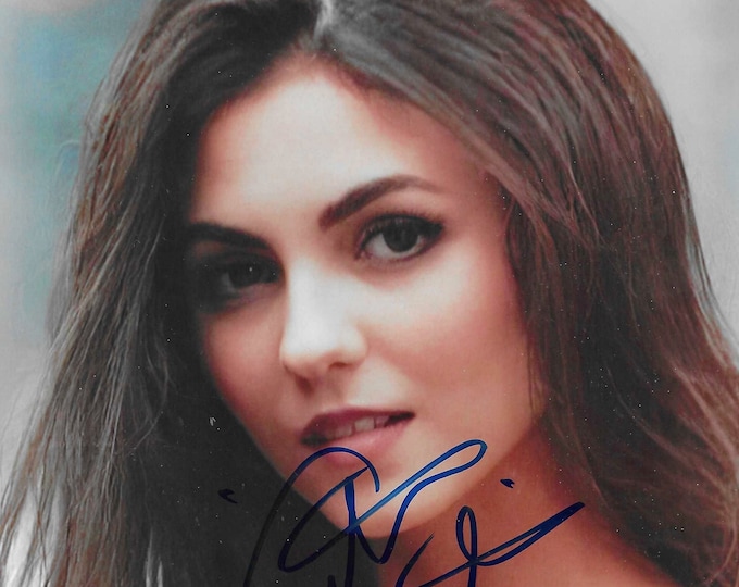 Victoria Justice, Signed 8x10 Photograph - Etsy