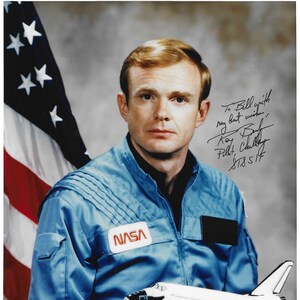 Roy D. Bridges Jr., NASA Astronaut, Challenger, Signed 8x10 Photograph ...