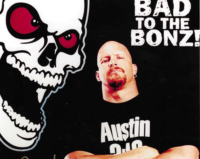 Steve Austin, Stone Cold Steve Austin, Signed 8x10 Photograph - Etsy