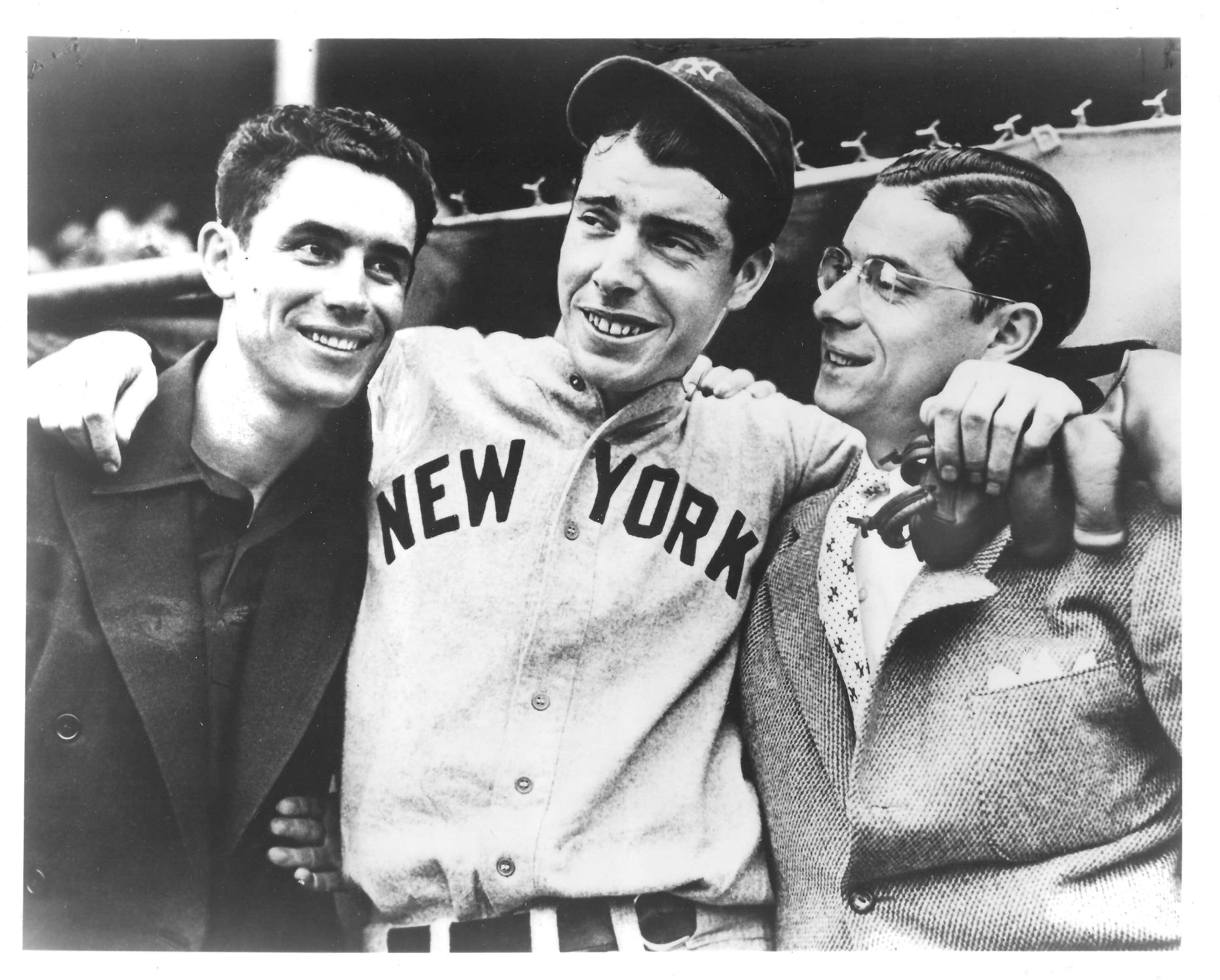 Dimaggio Brothers, Joe, Dom and Vince, Signed Cards by All Three PLUS 2 ...