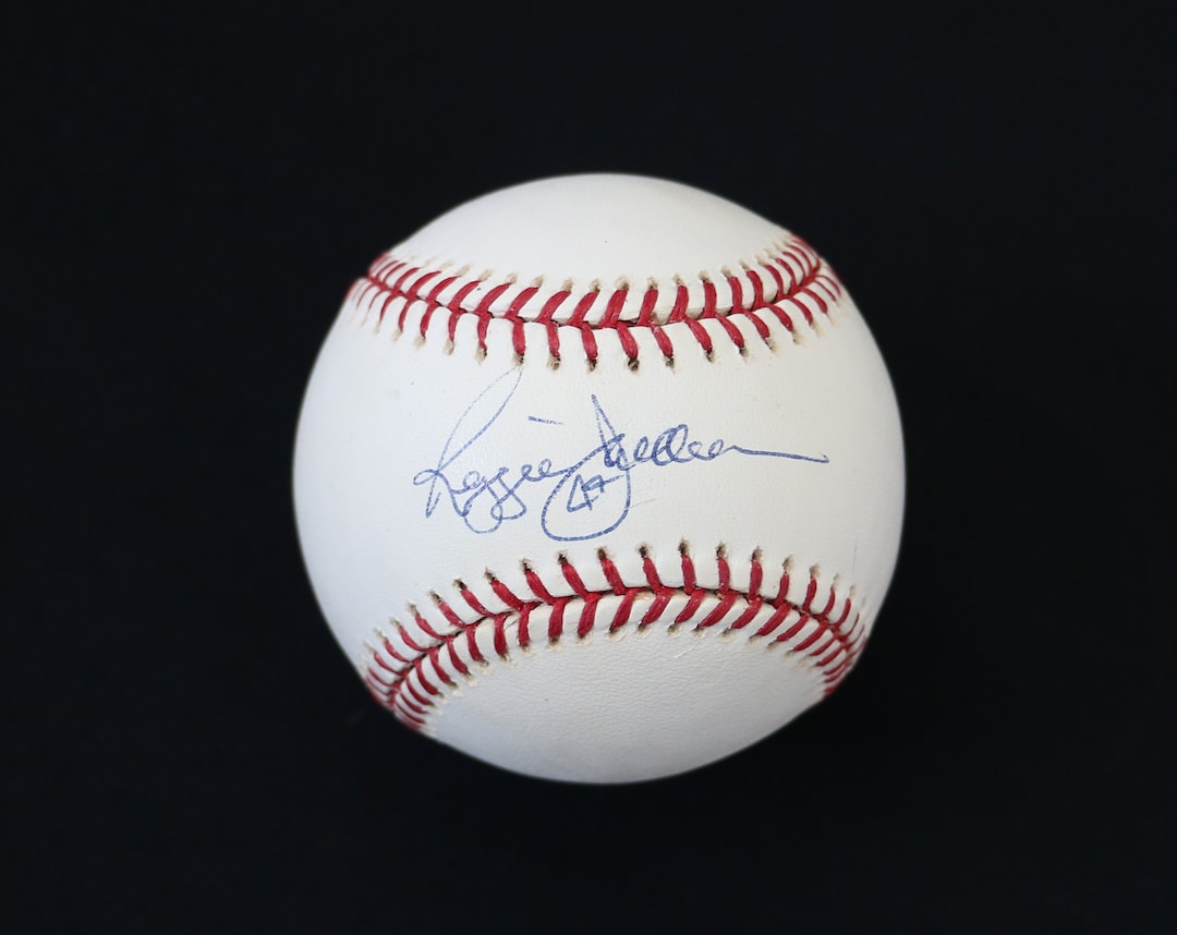 Reggie Jackson, Hall of Fame, Signed Baseball - Etsy