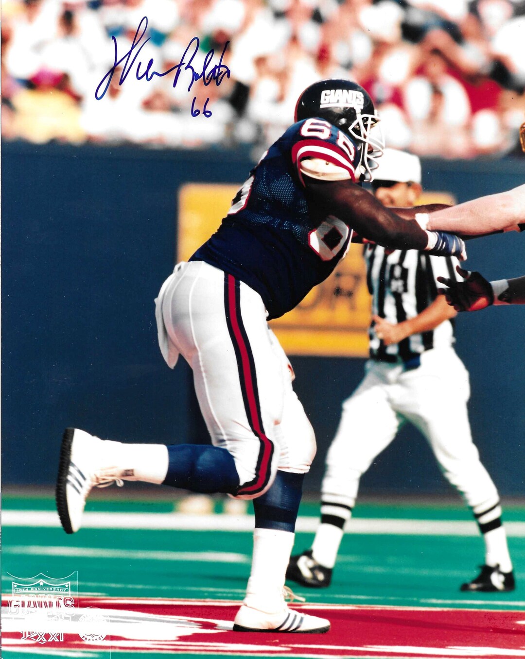 William Roberts, New York Giants, Signed 8x10 Photograph - Etsy