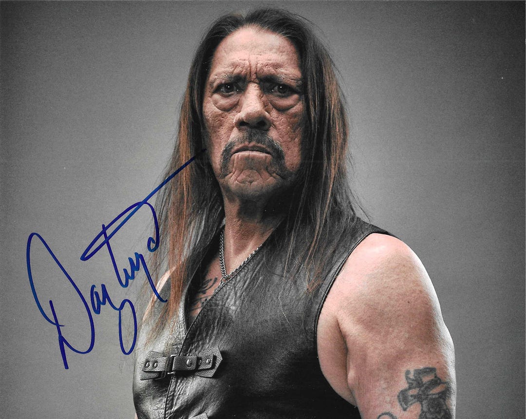 Danny Trejo, Signed 8x10 Photograph - Etsy