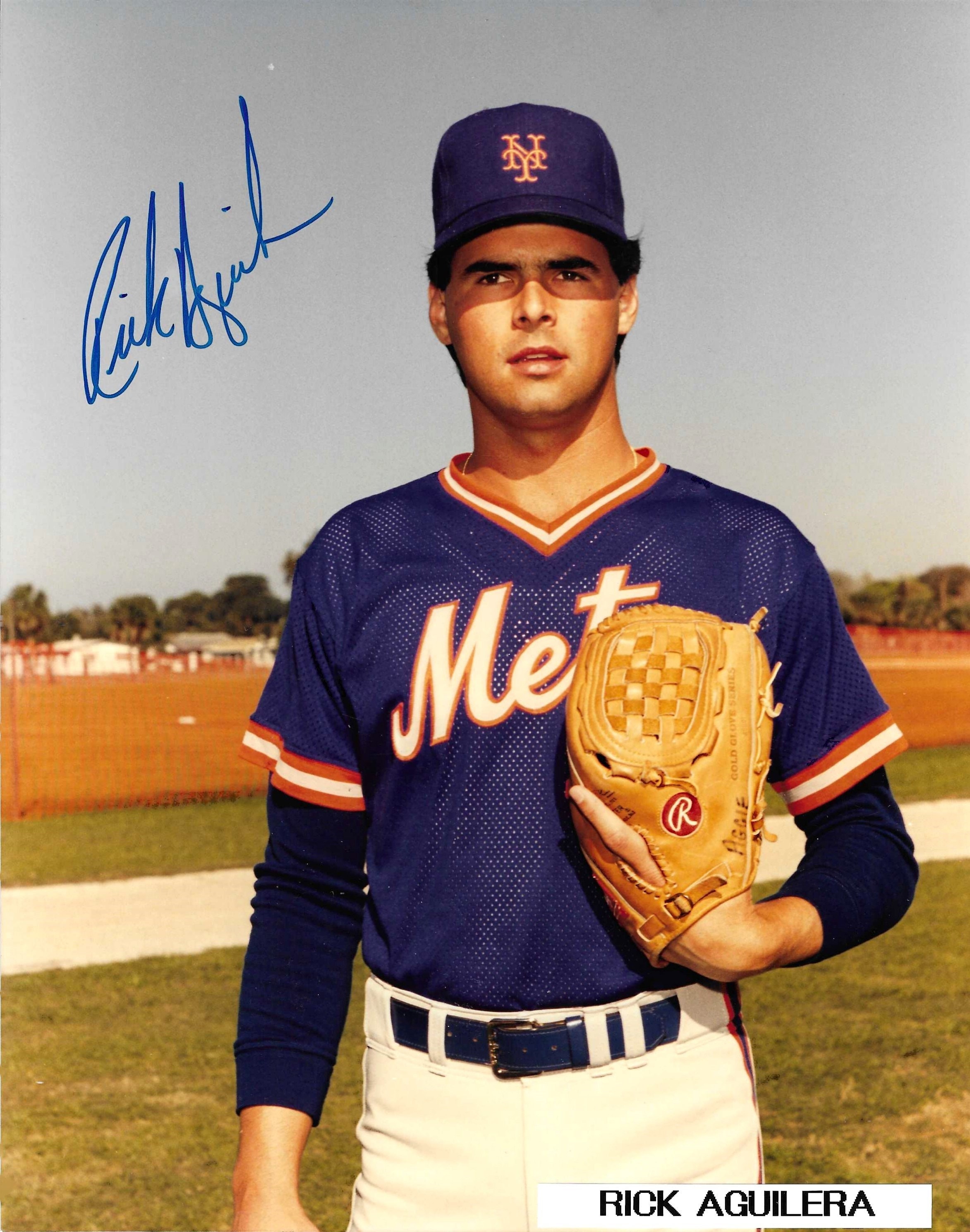 Rick Aguilera NY Mets Signed 8x10 Photograph - Etsy