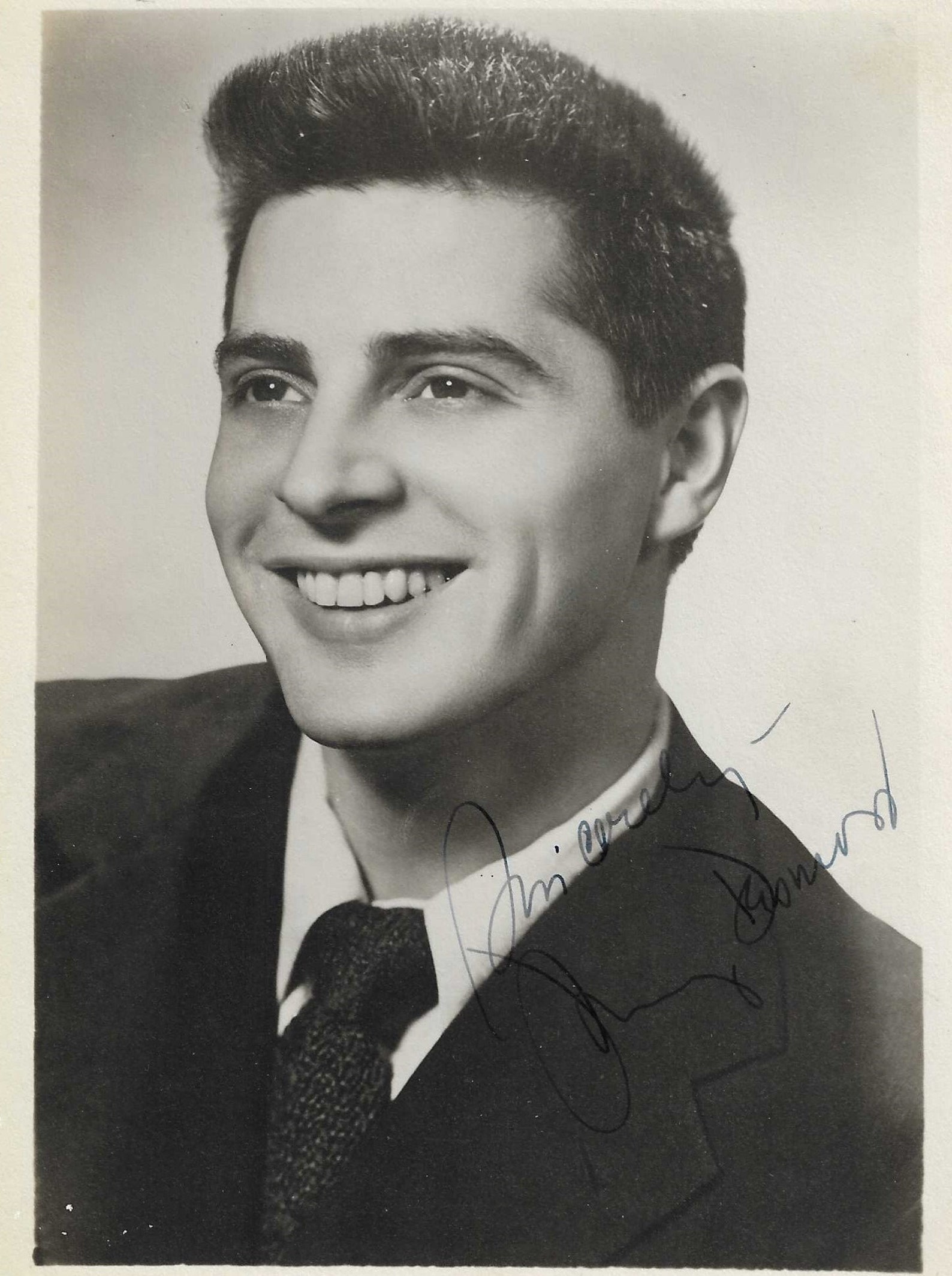 Johnny Desmond Singer Signed 5x6.5 Photograph - Etsy