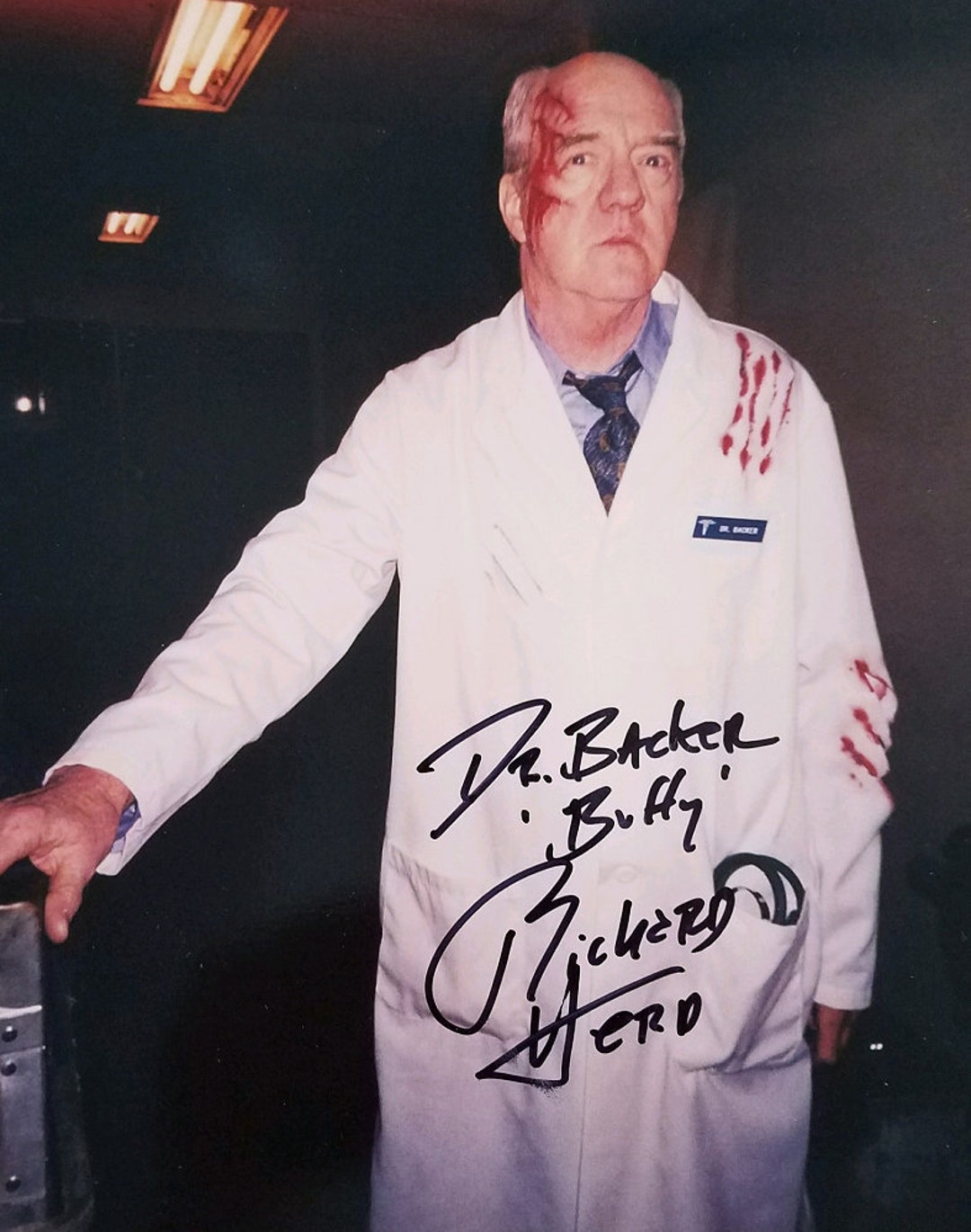Richard Herd "buffy the Vampire Slayer" Signed 8x10 Photograph - Etsy