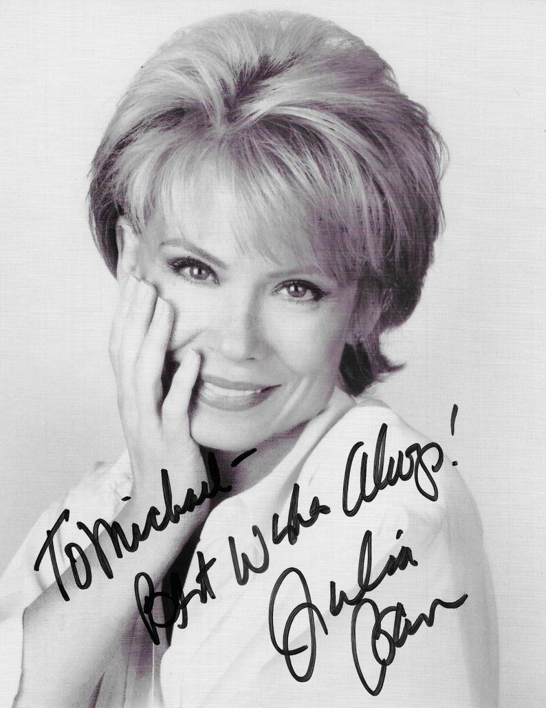 Julia Barr All My Children Signed 7.5x9.5 Photograph - Etsy