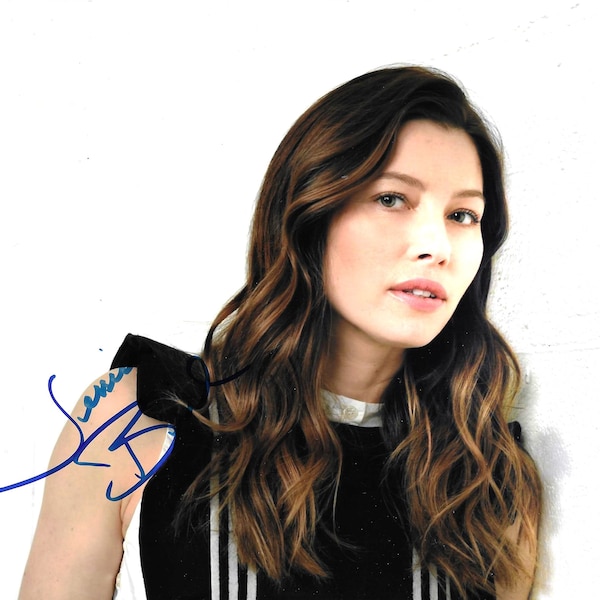 Jessica Biel Signed - Etsy