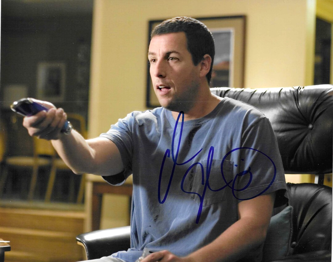 Adam Sandler, Click, Signed 8x10 Photograph - Etsy