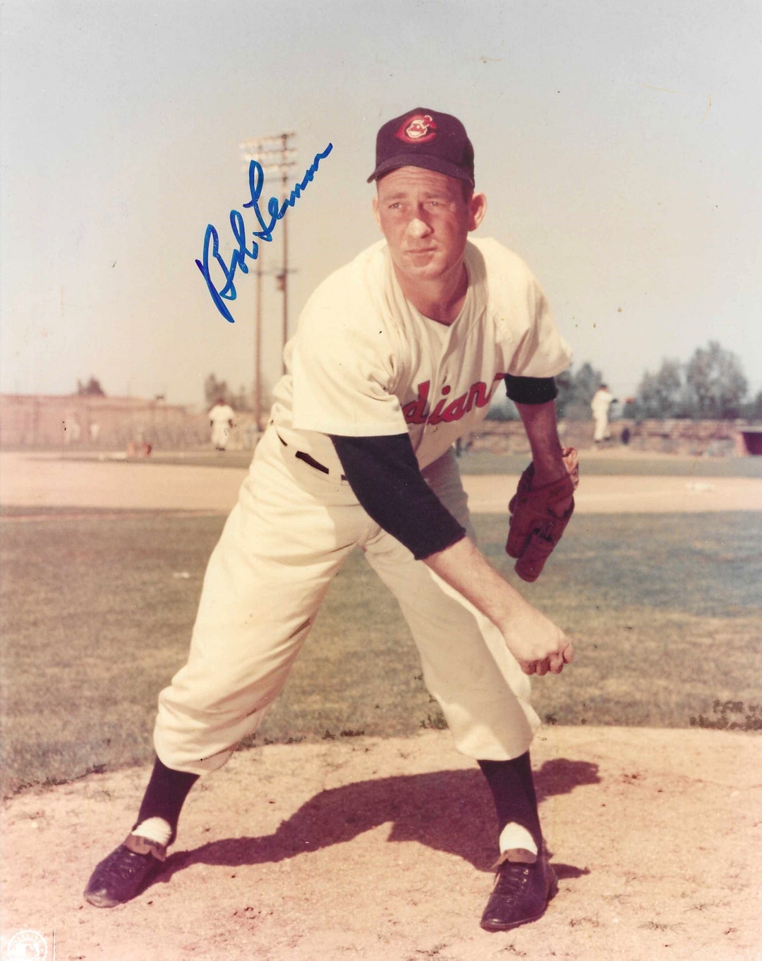 Bob Lemon, Hall of Fame, Signed 8x10 Photograph - Etsy