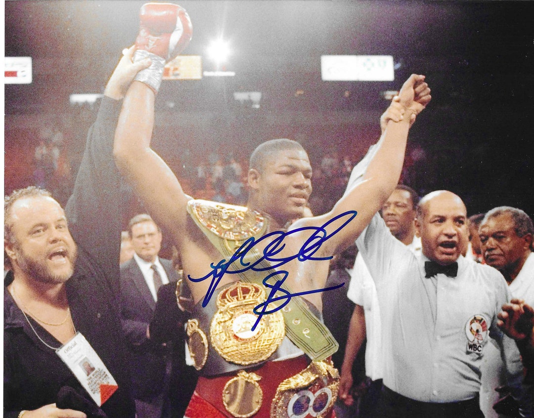 Riddick Bowe, Boxer, Signed 8x10 Photograph - Etsy