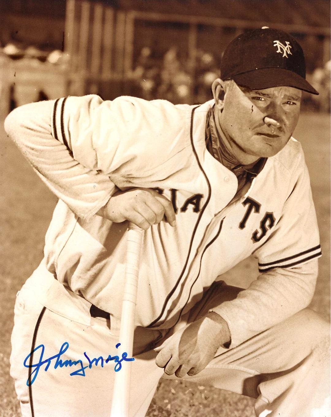 Johnny Mize, Hall of Fame, Signed 8x10 Photograph - Etsy