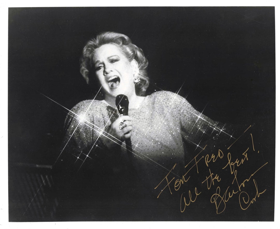 Barbara Cook, the Music Man, Signed 8x10 Photograph - Etsy