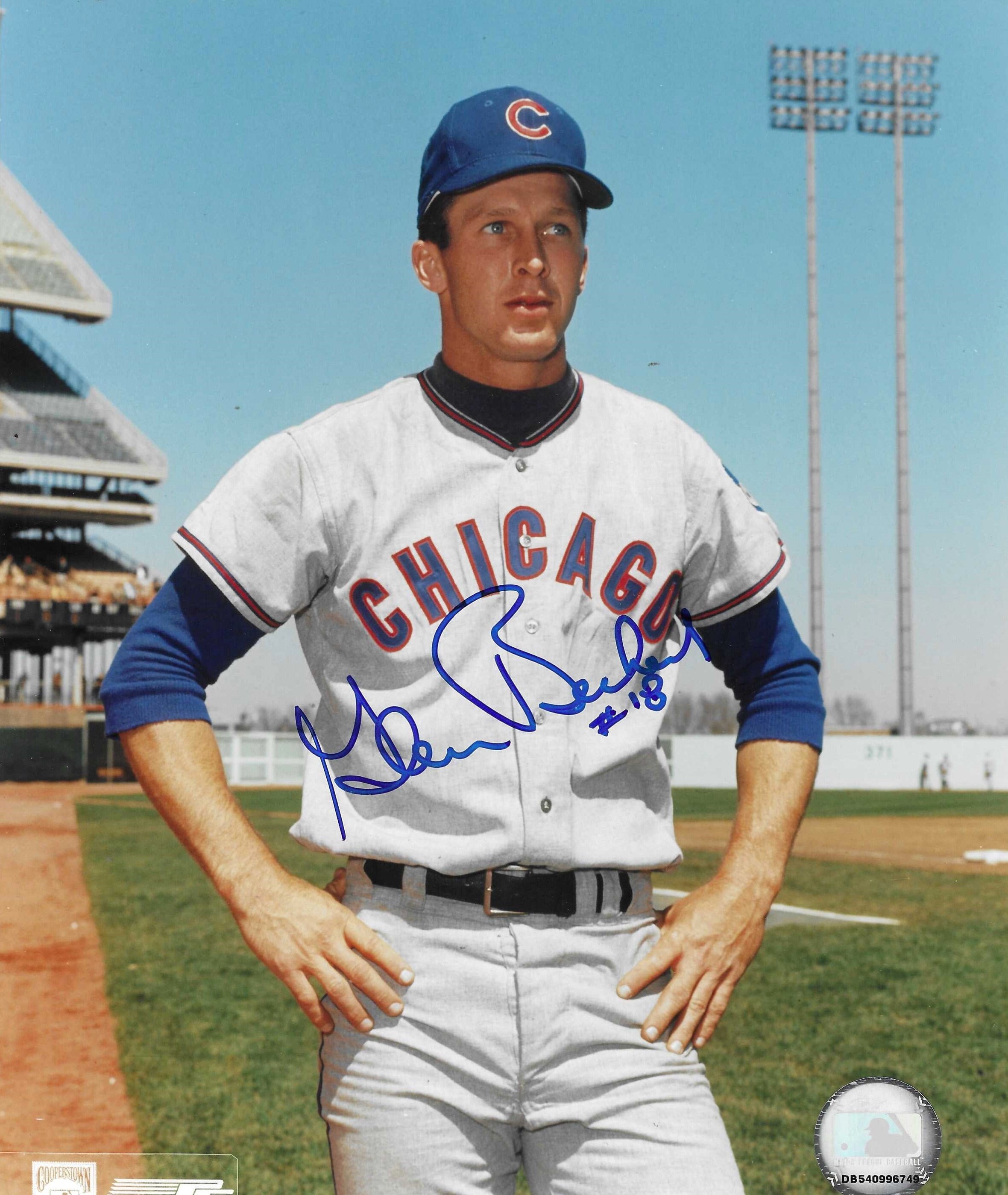 Glenn Beckert Chicago Cubs Signed 8x9.5 Photograph - Etsy