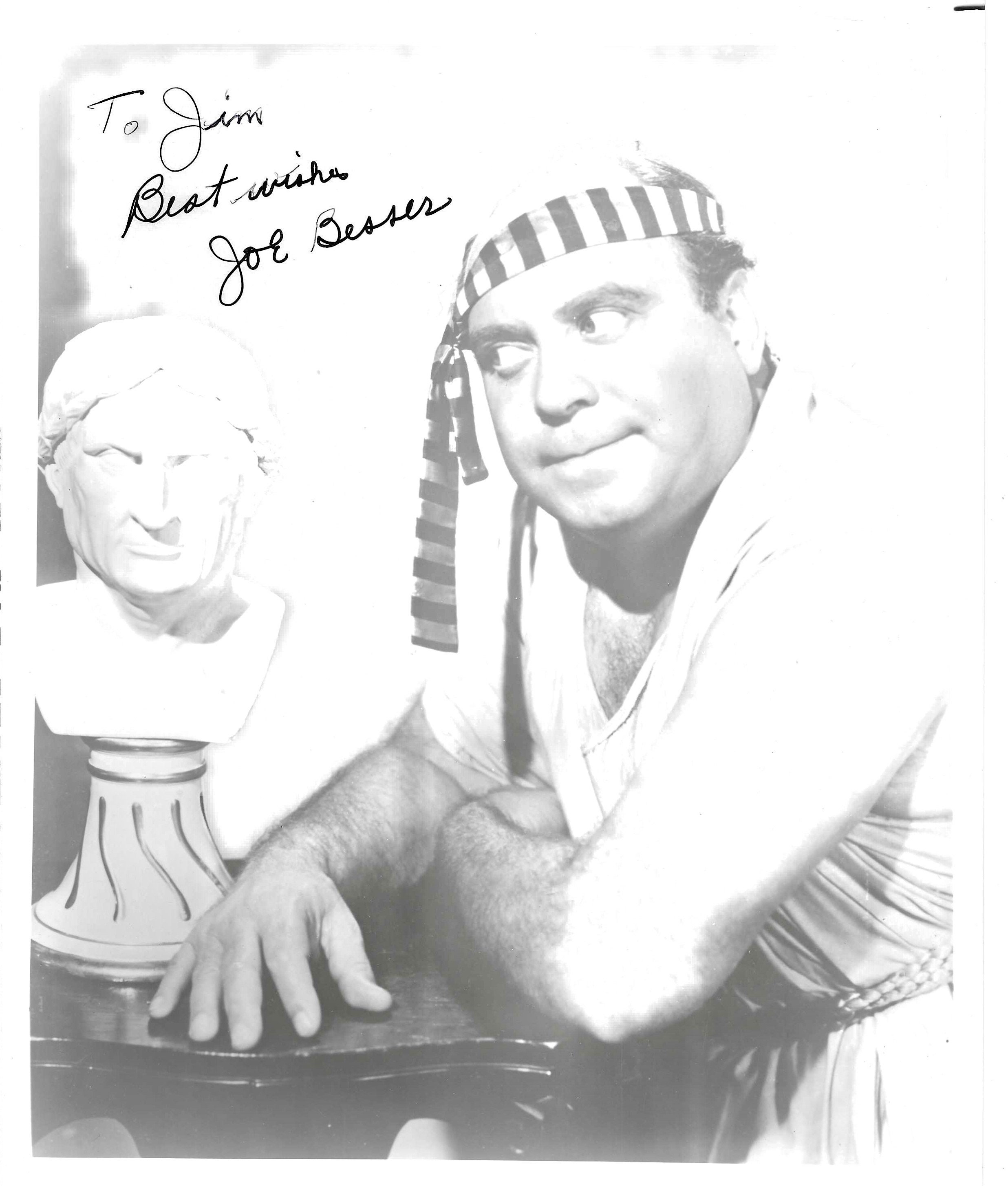 Joe Besser Three Stooges Curly Joe Signed 8x10 Photograph - Etsy