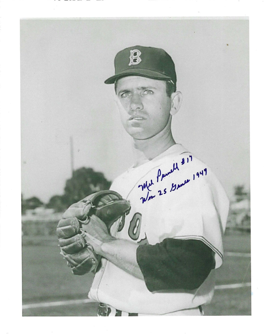 Mel Parnell, Boston Red Sox, Signed 8x10 Photograph - Etsy