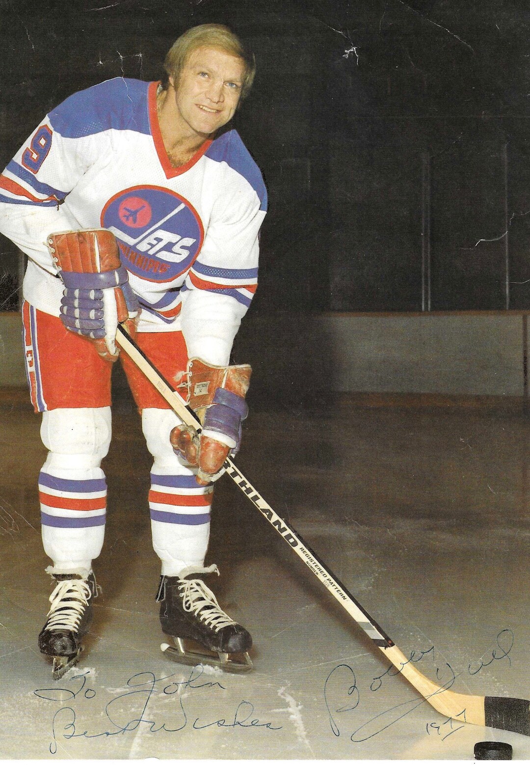 Bobby Hull, Hall of Fame, Signed 8x10 Photograph 1977 - Etsy