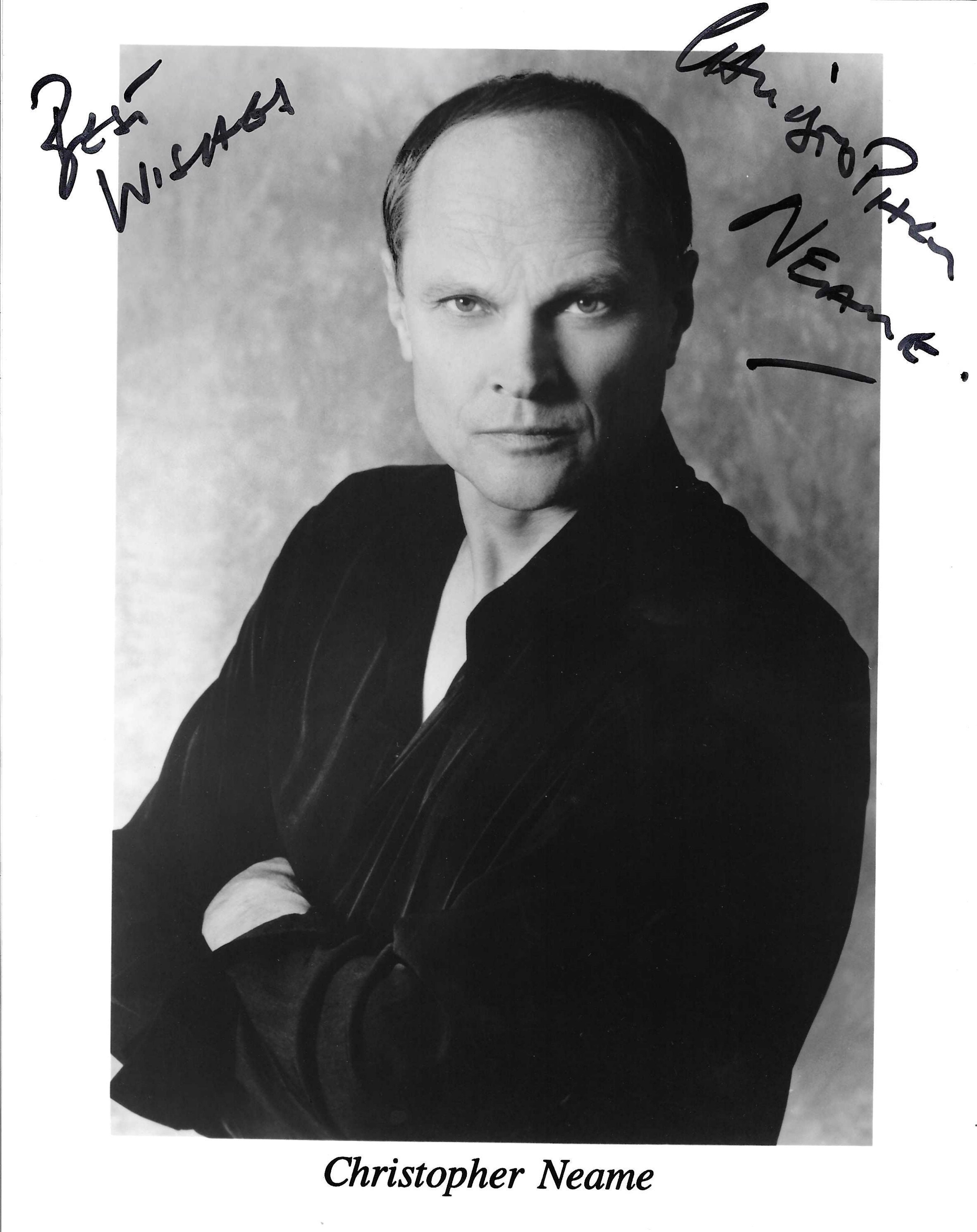 Christopher Neame, License to Kill, Signed 8x10 Photograph - Etsy