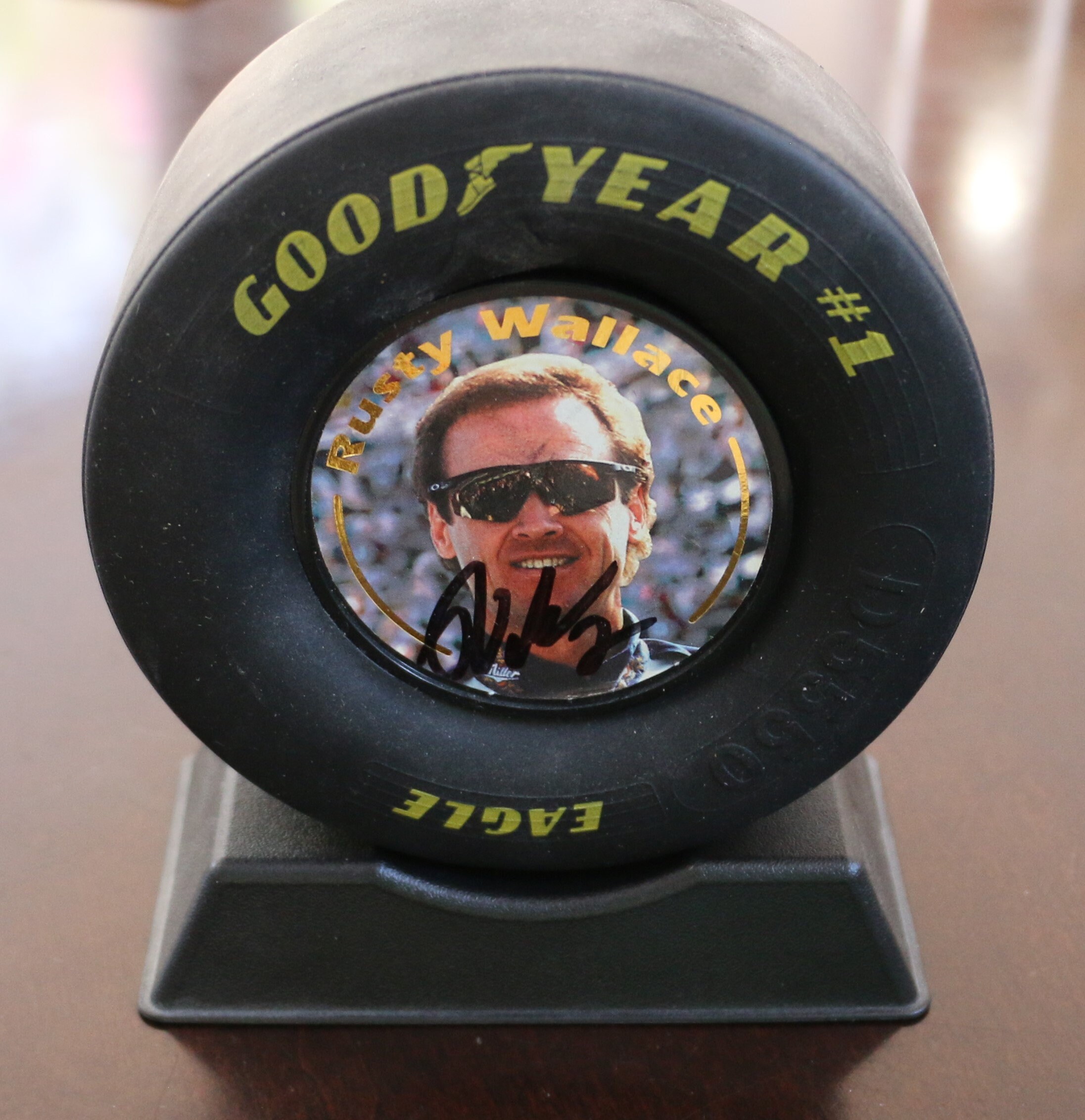 Rusty Wallace, Hall of Fame, NASCAR, Signed 5.5x6 Winston Cup Series ...