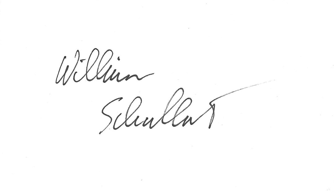William Schallert the Patty Duke Show Signed 3x5 Index Card - Etsy