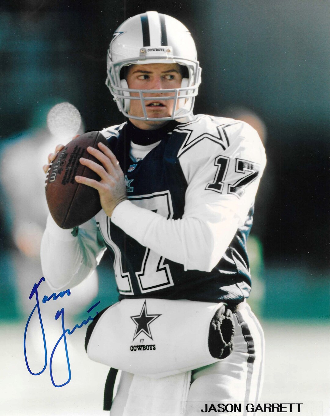 Jason Garrett, Dallas Cowboys, Signed 8x10 Photograph - Etsy