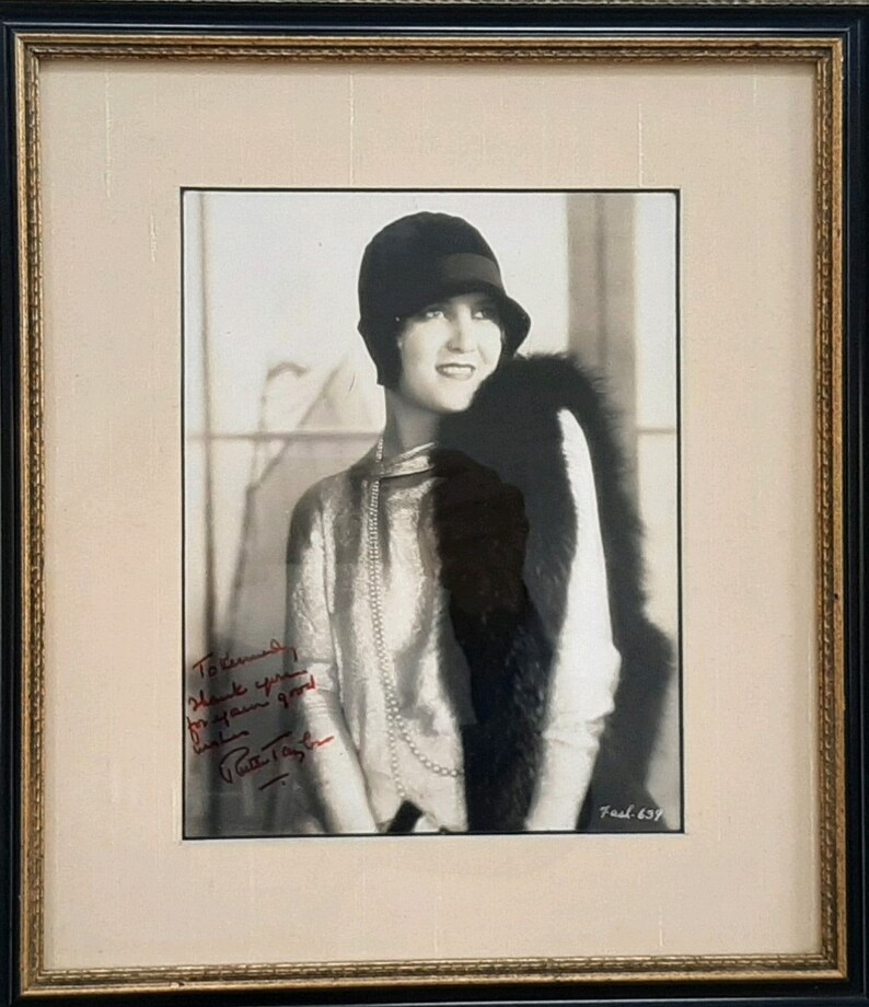 Ruth Taylor, Signed Photograph, 14.75″ X 13″ Matted and Framed - Etsy